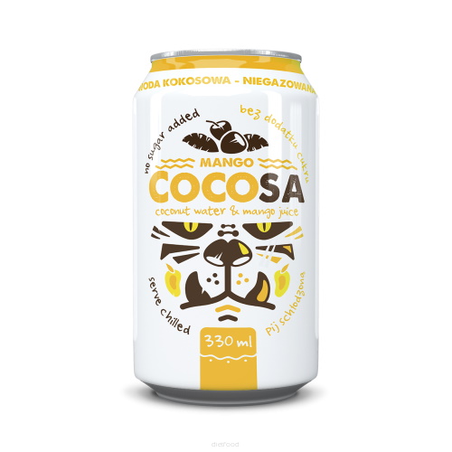 Diet-Food > Cocosa Natural Coconut Water with Mango 330ml