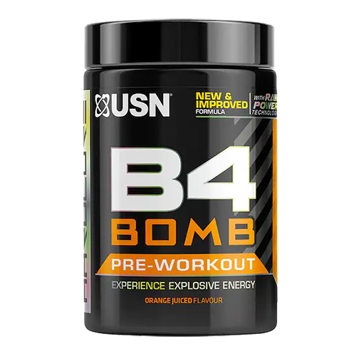 USN > B4 Bomb Pre-Workout 300g Orange